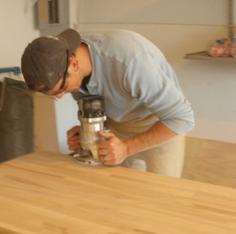 Creating Custom Butcher Block Countertops - SimplySwider.com