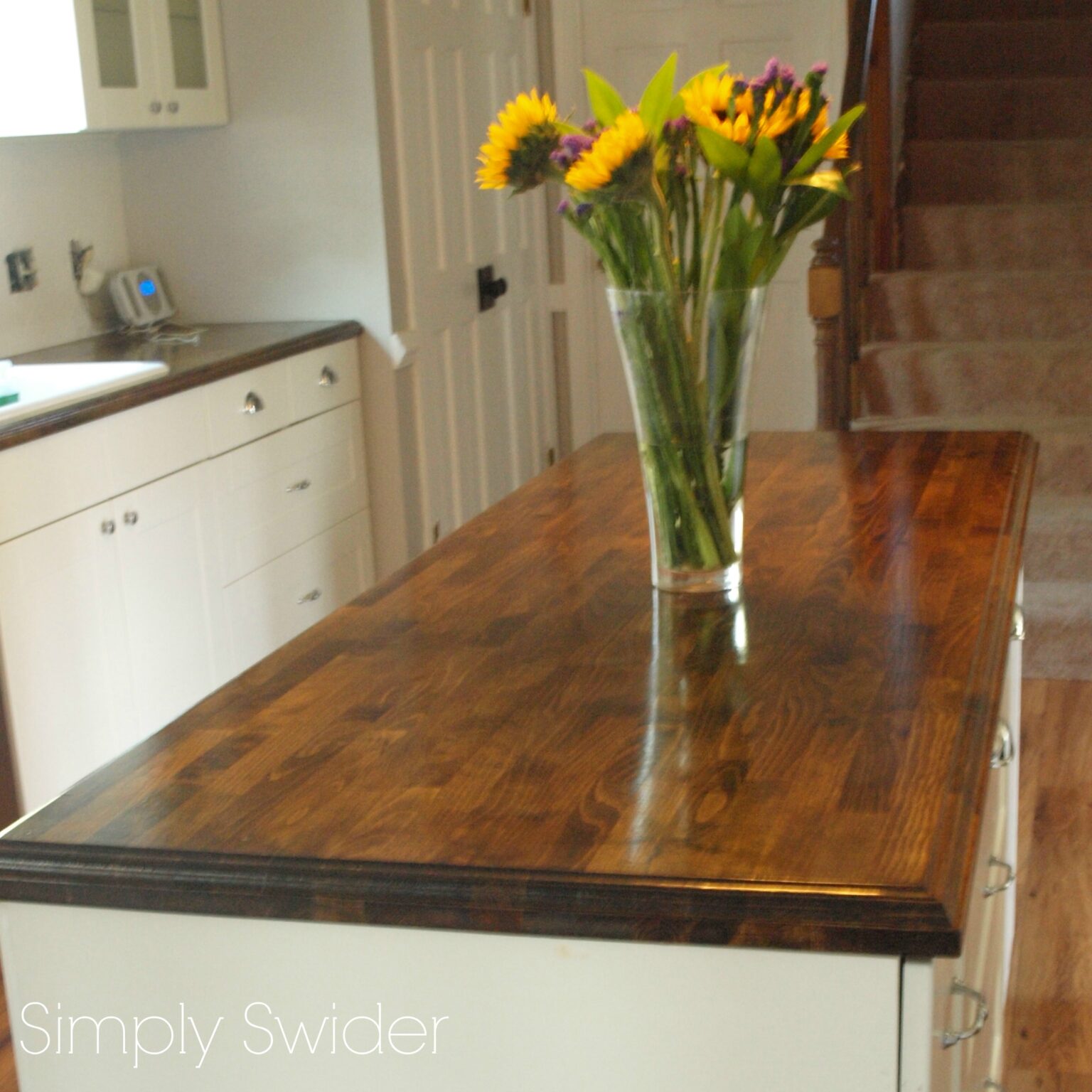 Creating Custom Butcher Block Countertops - SimplySwider.com