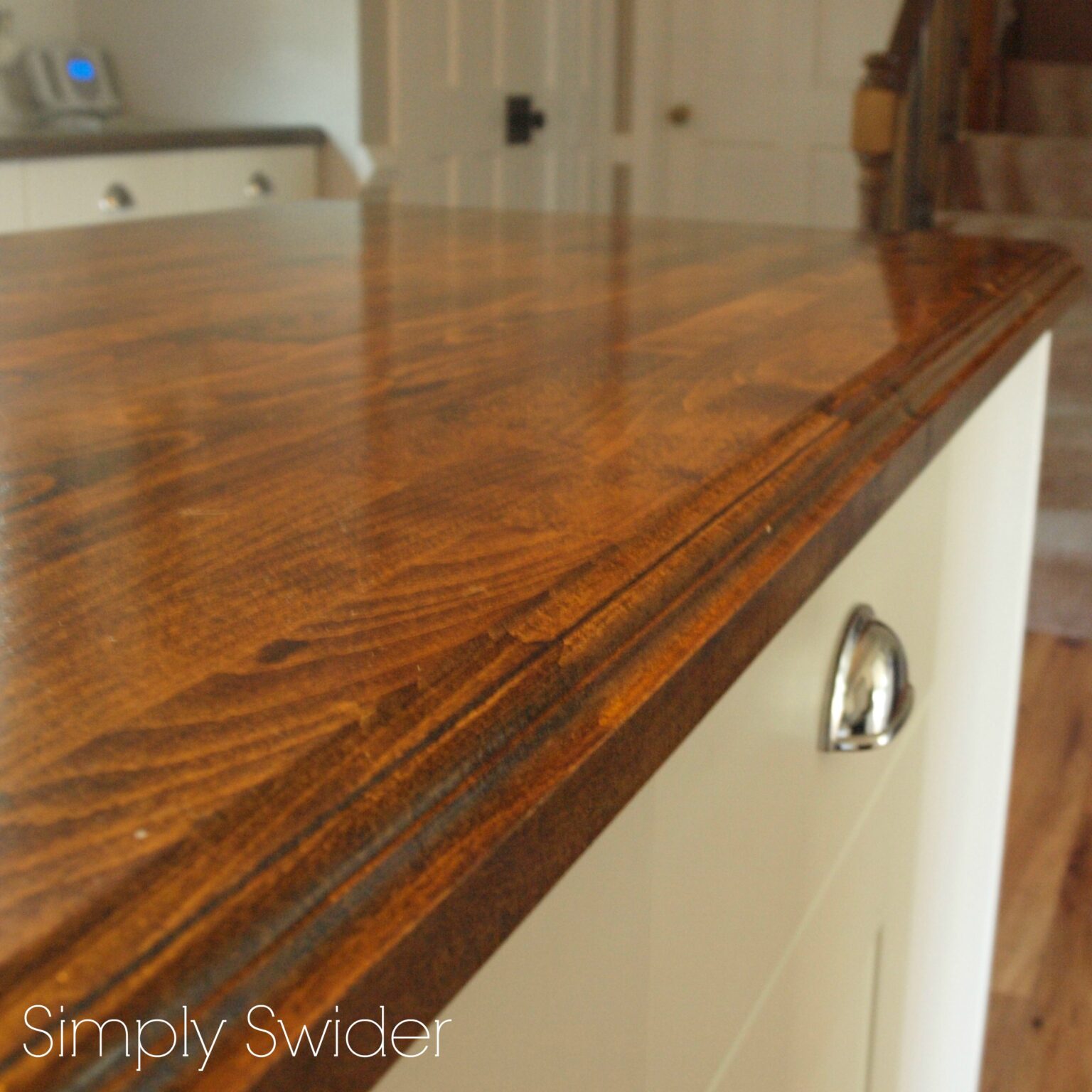 Creating Custom Butcher Block Countertops - SimplySwider.com