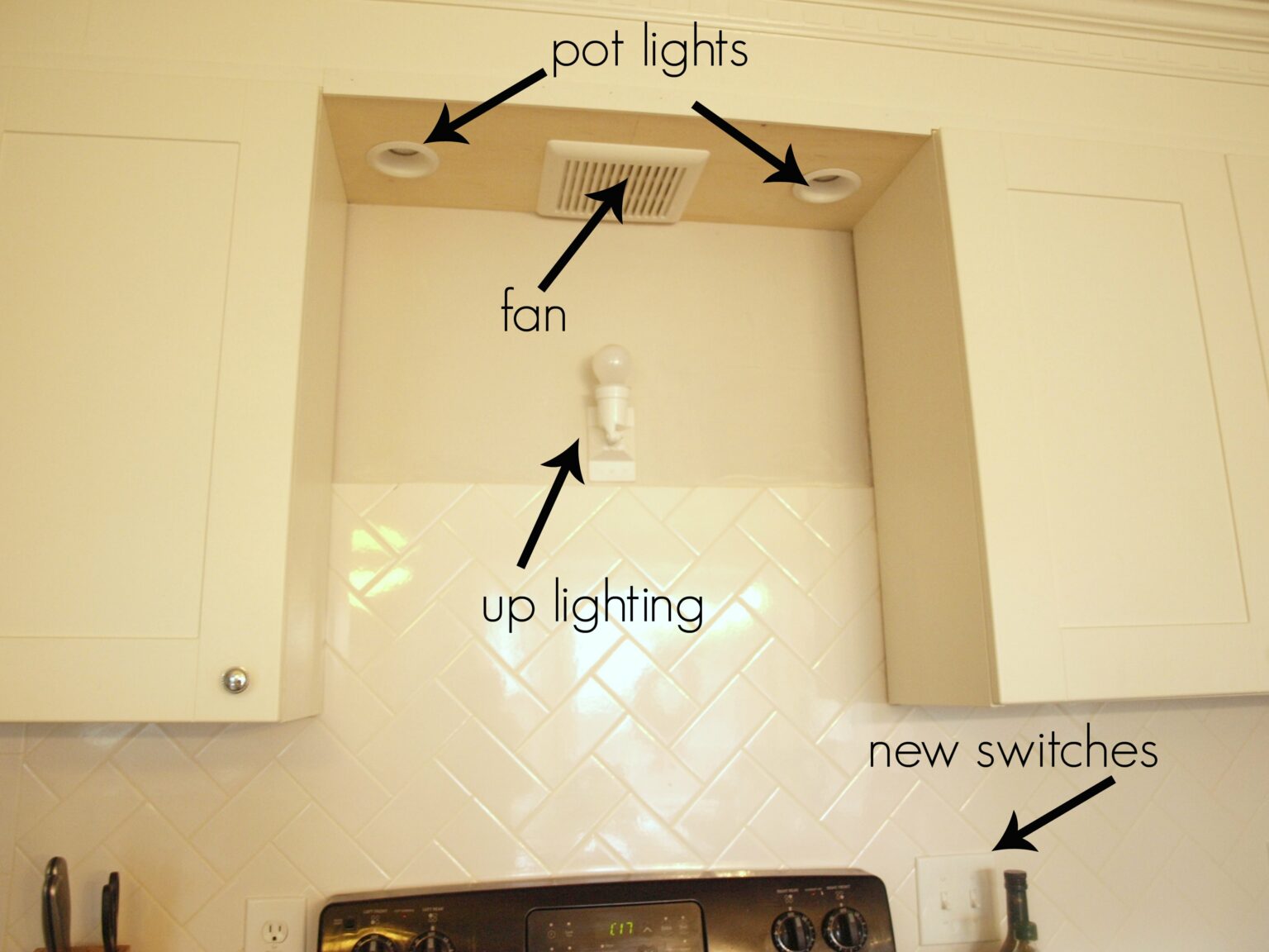 DIY Range Hood or how to build a custom range hood - SimplySwider.com