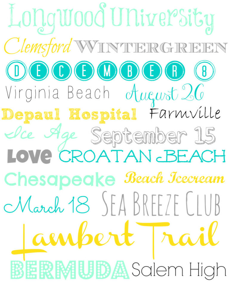 Custom DIY Subway Art with Large Custom Frame - SimplySwider.com