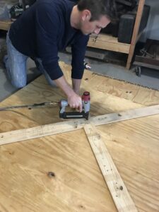 Reclaimed wood dining table reveal - SimplySwider.com