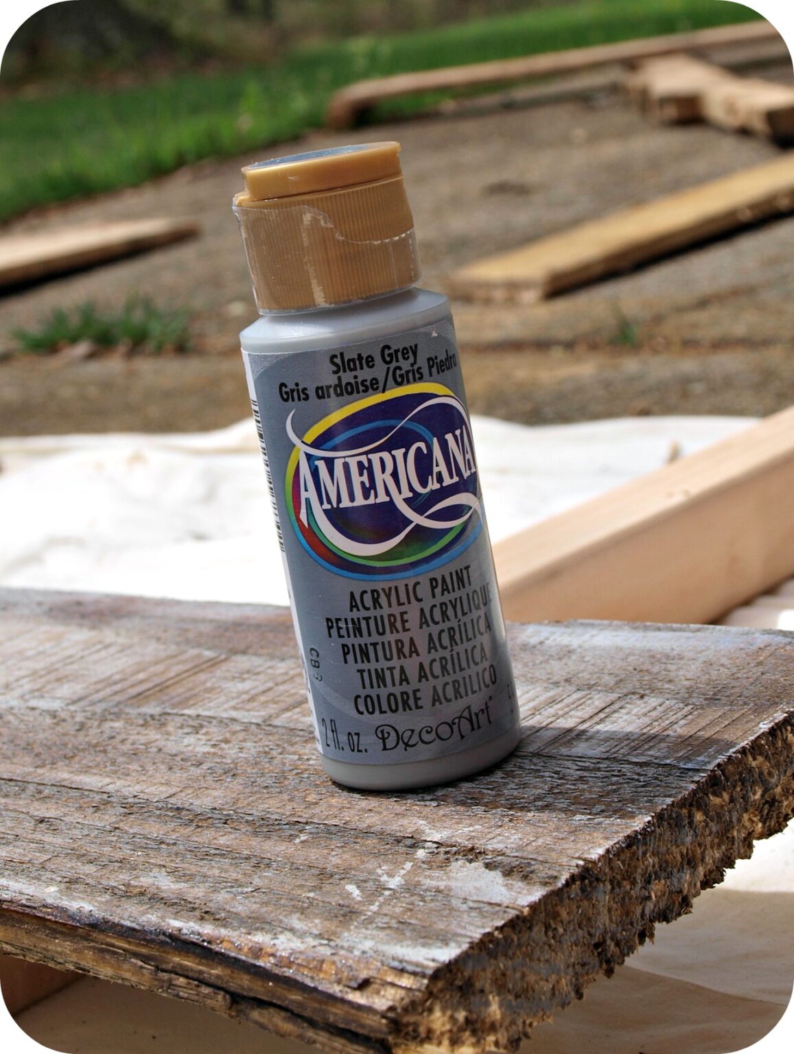 How to age wood with paint and stain - SimplySwider.com