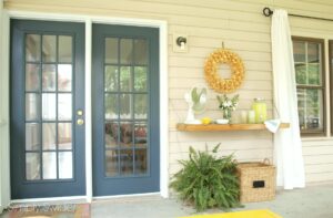 Outdoor Reclaimed Wood Floating Buffet - SimplySwider.com