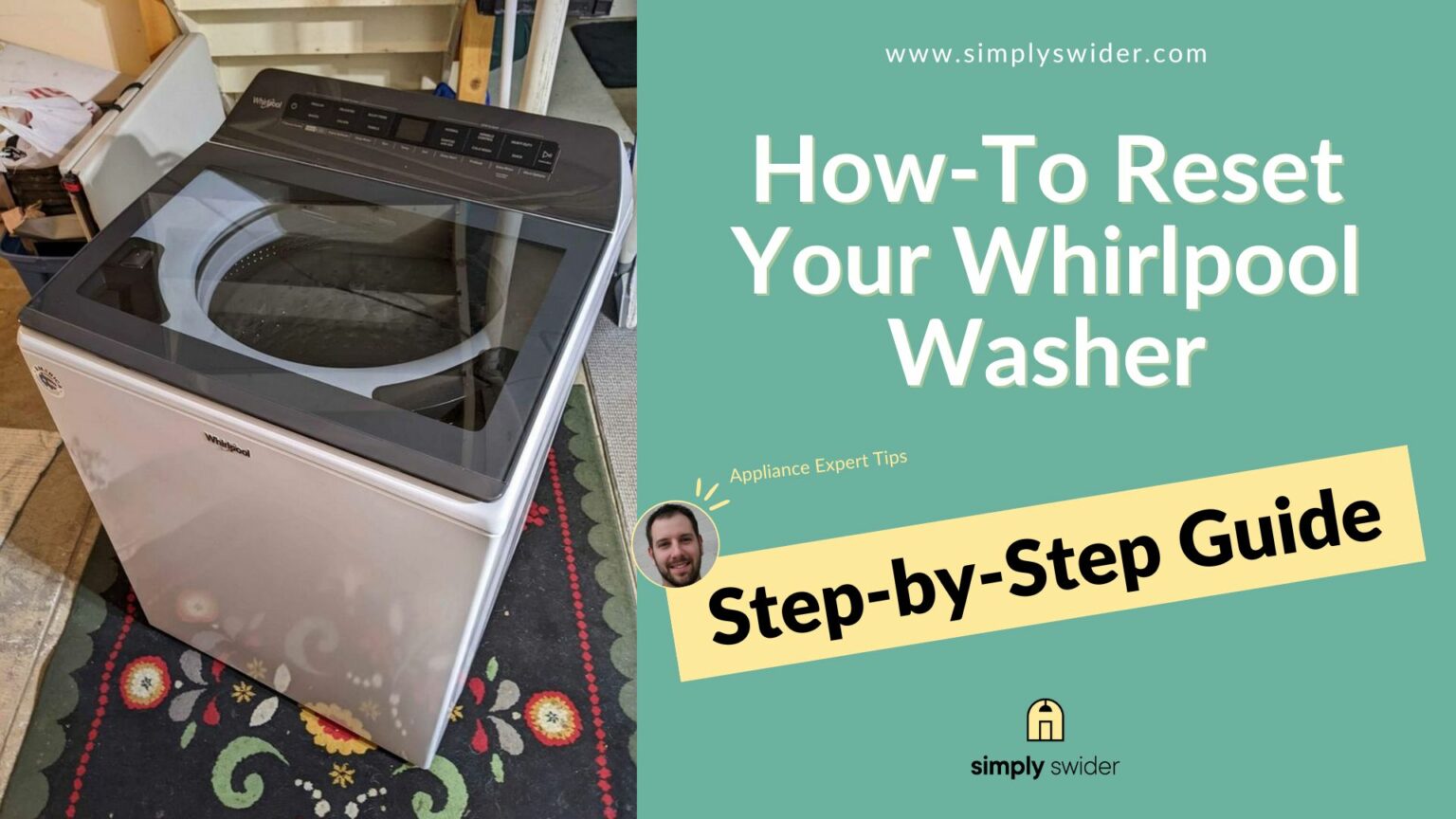 How to Reset Whirlpool Washer - (8 Different Techniques) - SimplySwider.com