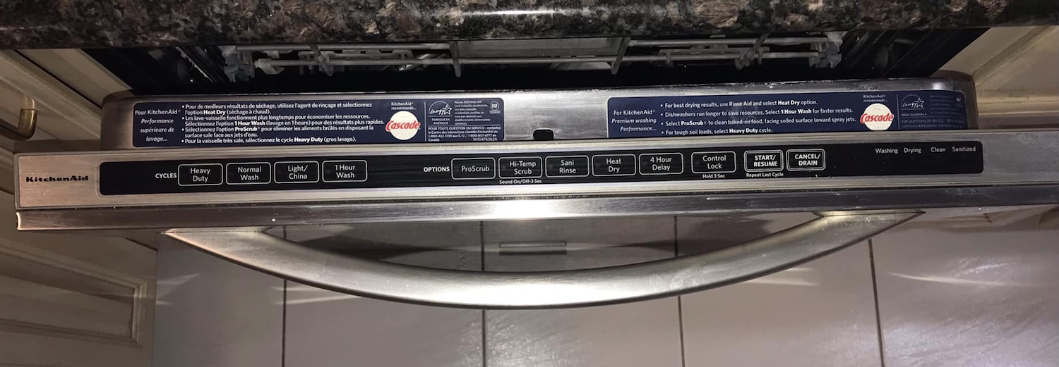 KitchenAid Dishwasher Beeping [SOLVED!] - SimplySwider.com