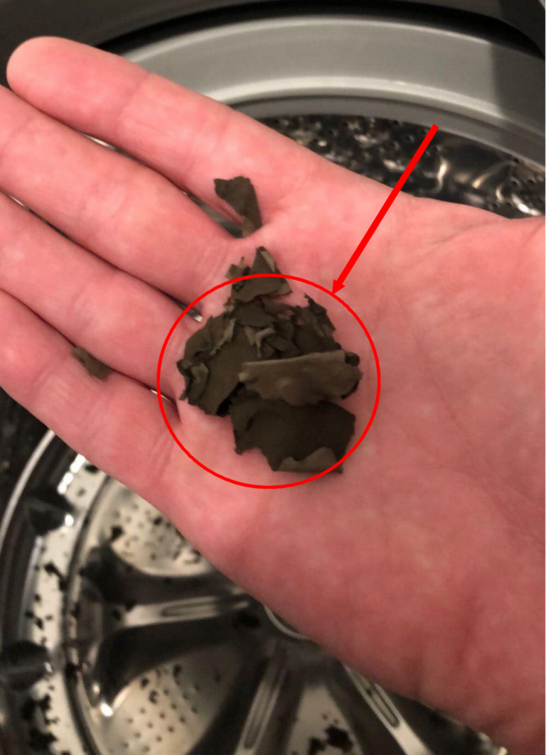 Black Flakes in Washing Machine: Causes & Fixes - SimplySwider.com